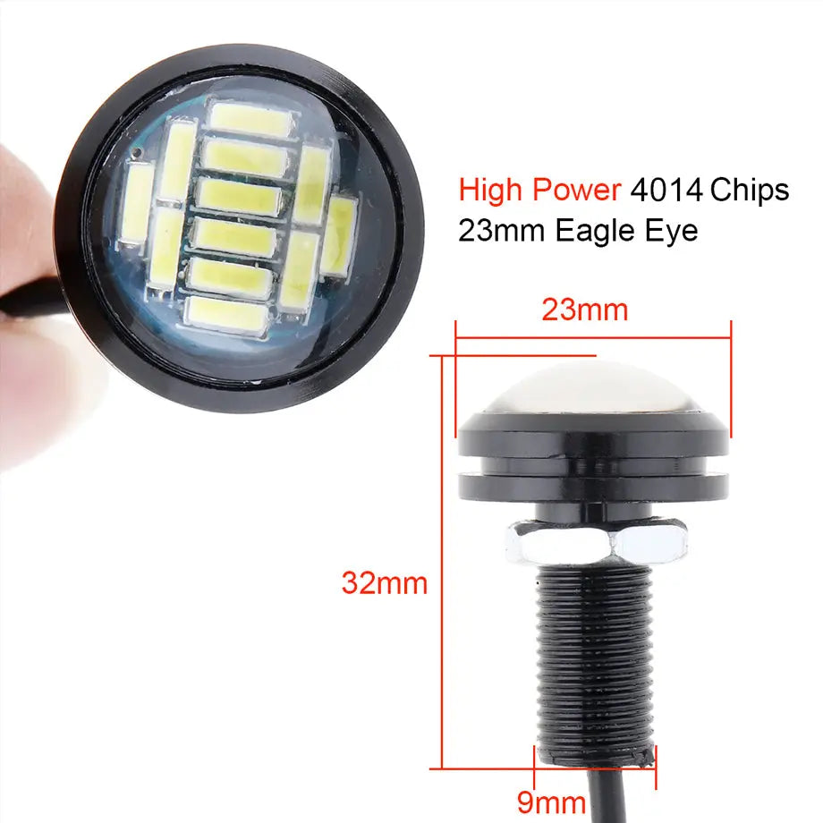 12 SMD Super White LED Eagle Eye Bulbs – Max Motorsport