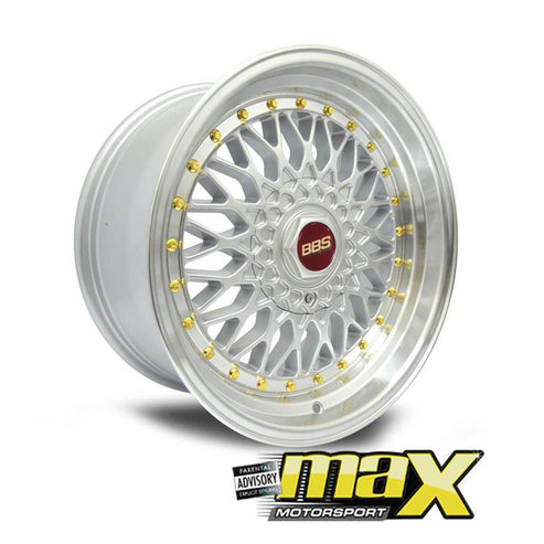 15 Inch Mag Wheel - BB.S RS Replica Wheel 4x100/108 PCD (Narrow & Wide ...