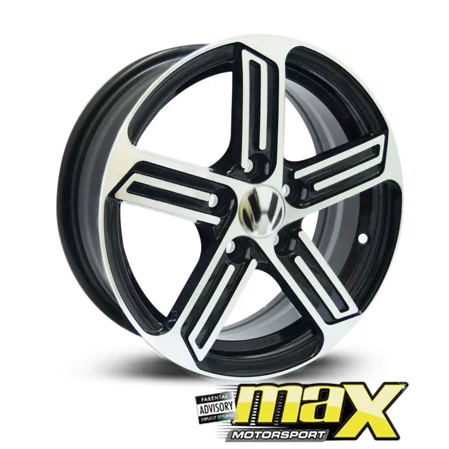 15 Inch Mag Wheel - MX1910 Golf 7 R400 Style Style Wheel 5x100 PCD ...
