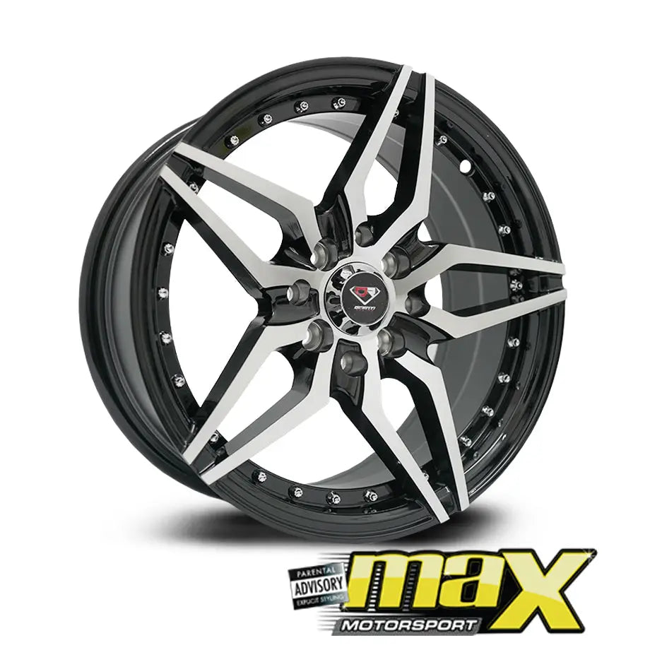 15 Inch Mag Wheel - MX2081 Wheel (4x100 / 114.3 PCD) – Max Motorsport