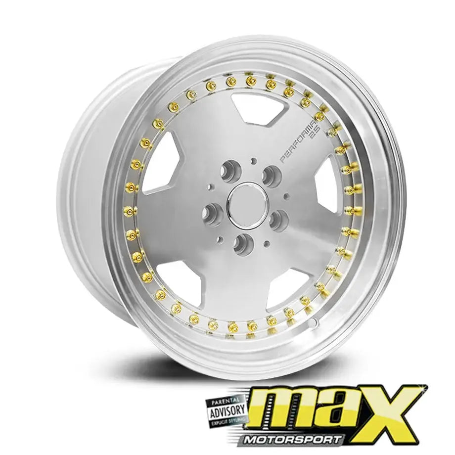 15 Inch Mag Wheel - MX5852 Monoblock Wheel - (5x100 PCD) – Max Motorsport