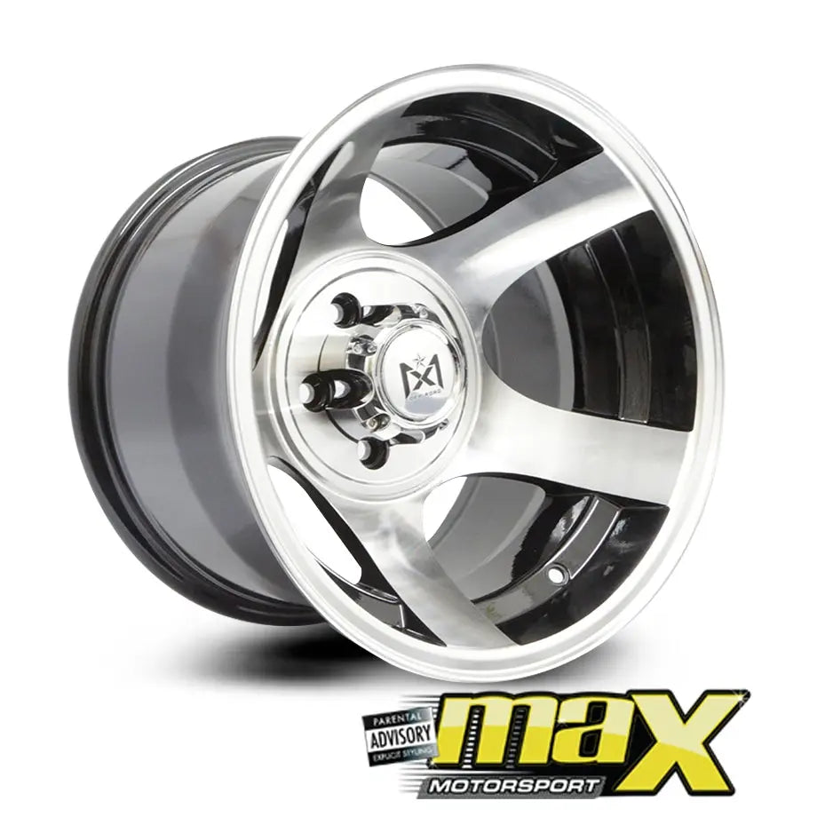 15 Inch Mag Wheel - MX693 - 10J Bakkie Wheels (5x114.3 PCD) – Max ...