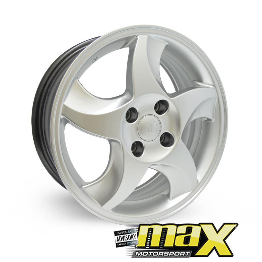 15 Inch Mag Wheel – MX5132 Toyota Corolla RXI Blade Wheel - 4x100 PCD ...