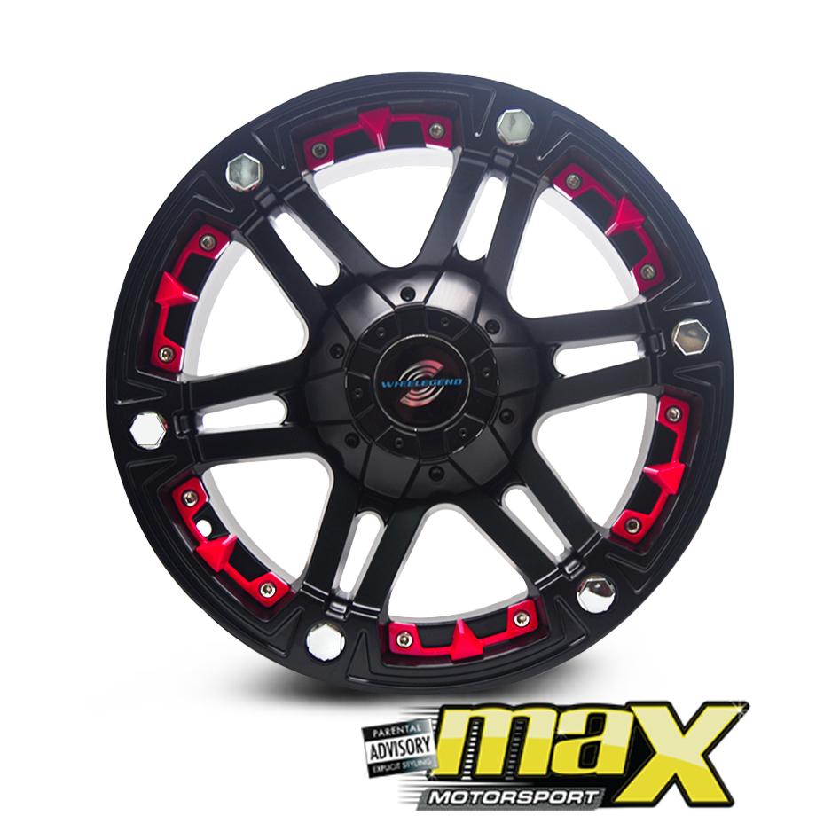 17 Inch Mag Wheel - 4x4 Black Rhino Bakkie Wheel - MX28 (6x139.7 PCD ...