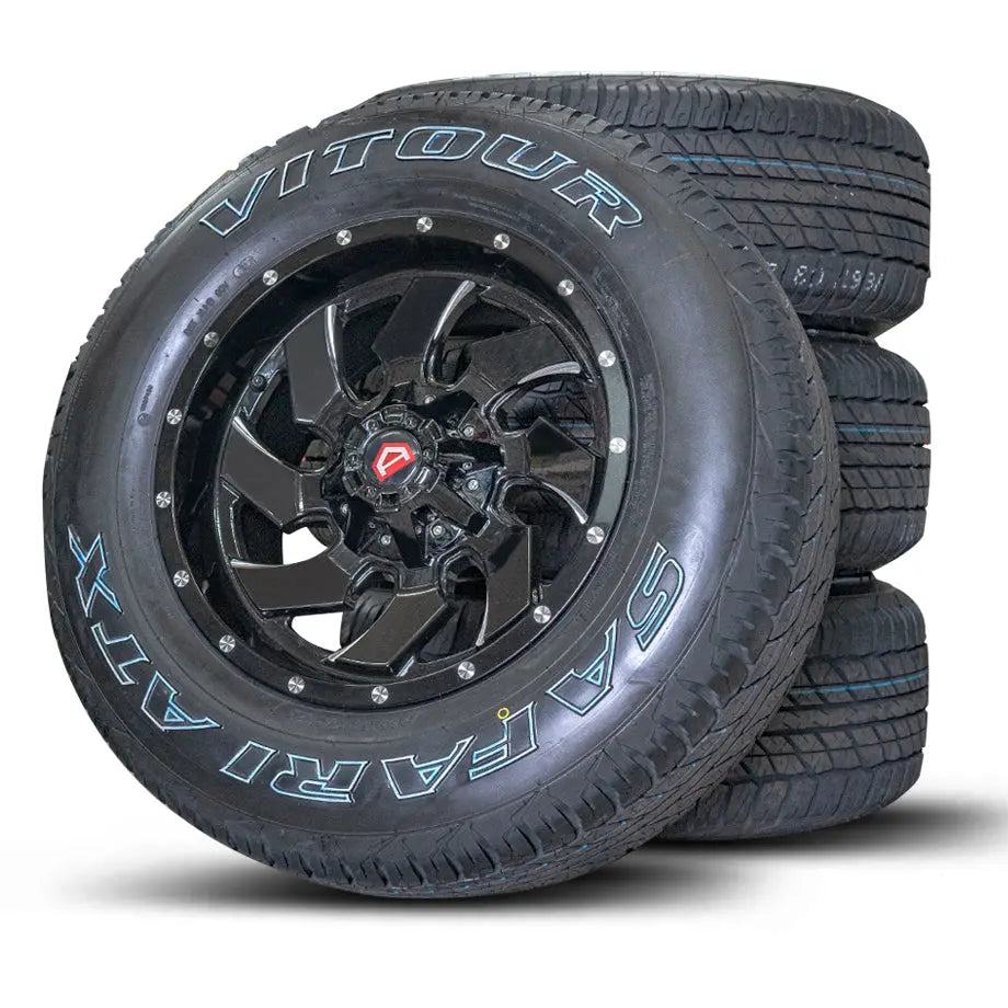 17 Inch MX8107 Bakkie Wheel & Tyre Combo (6x139.7 PCD) – Max Motorsport