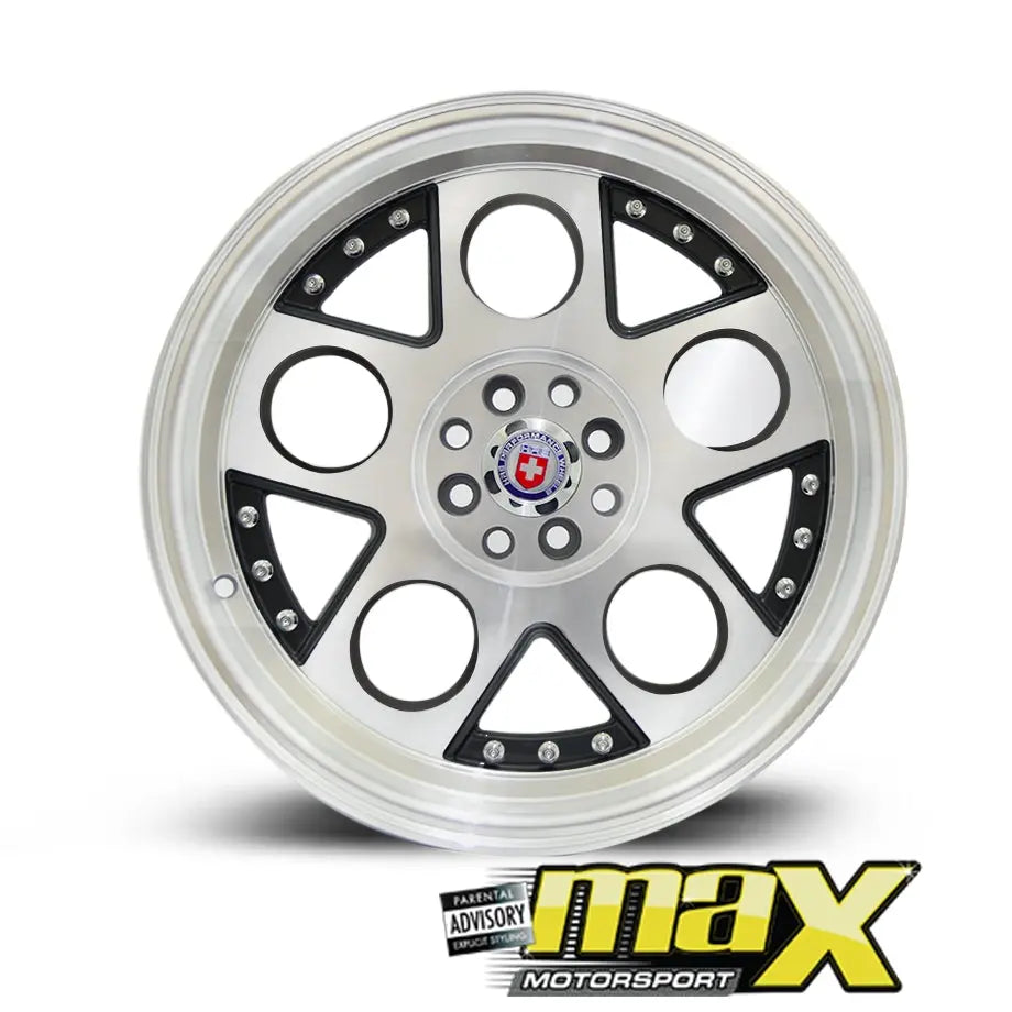 17 Inch Mag Wheel - MX072 Lambo Style Replica Wheels (4x100/114.3 PCD ...