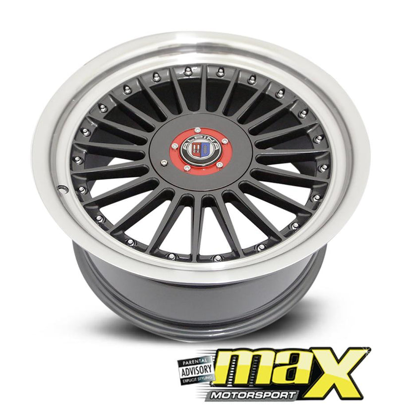 17 Inch Mag Wheel - MX7307 ALPIN Wheel - 4x100 / 5x100 PCD – Max Motorsport