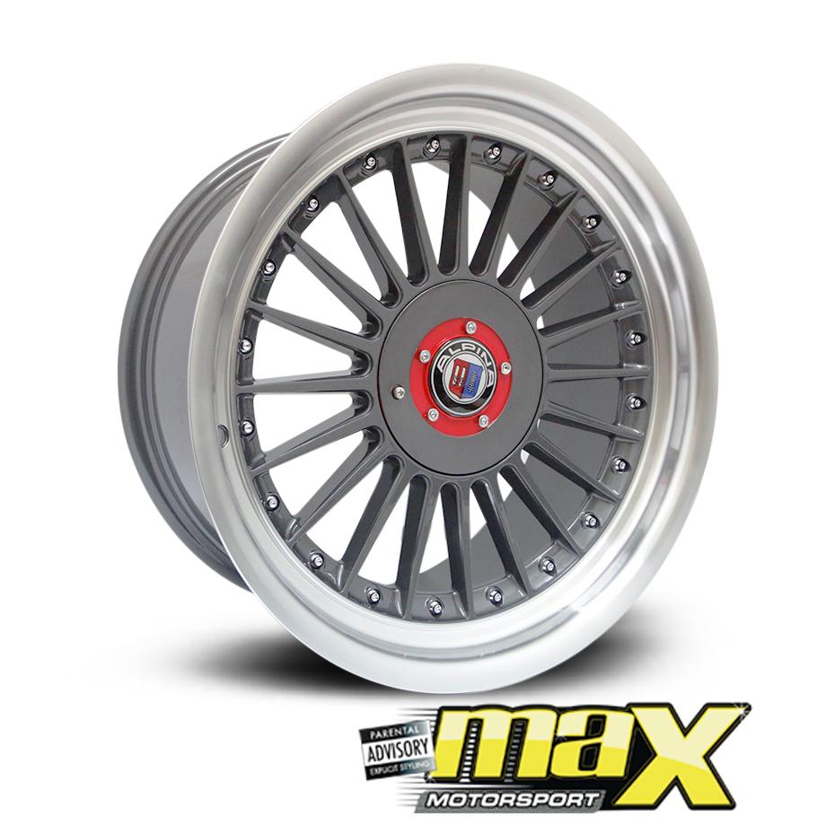 17 Inch Mag Wheel - MX7307 ALPIN Wheel - 4x100 / 5x100 PCD – Max Motorsport