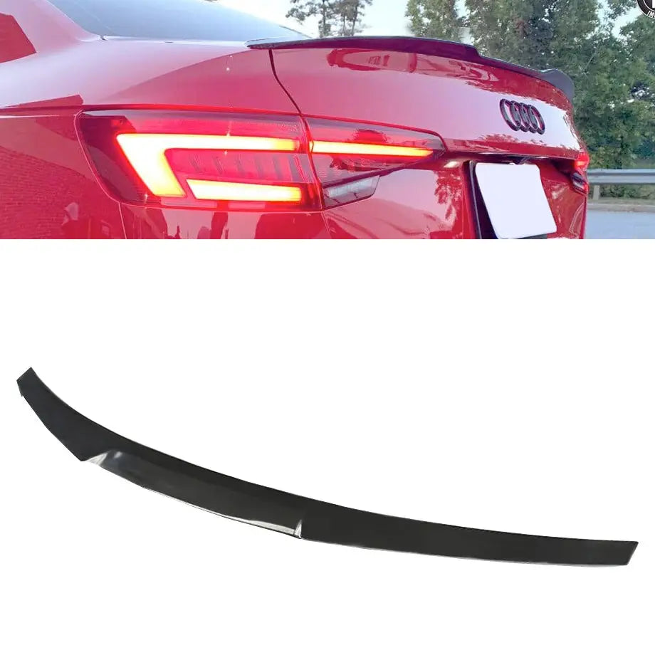 Audi A4 B9 M4 Style Gloss Black Boot Spoiler (17-20) – Max Motorsport