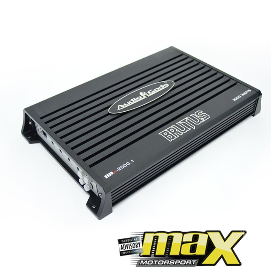 Audio Gods Brutus Series (8000W) Monoblock Amplifier – Max Motorsport