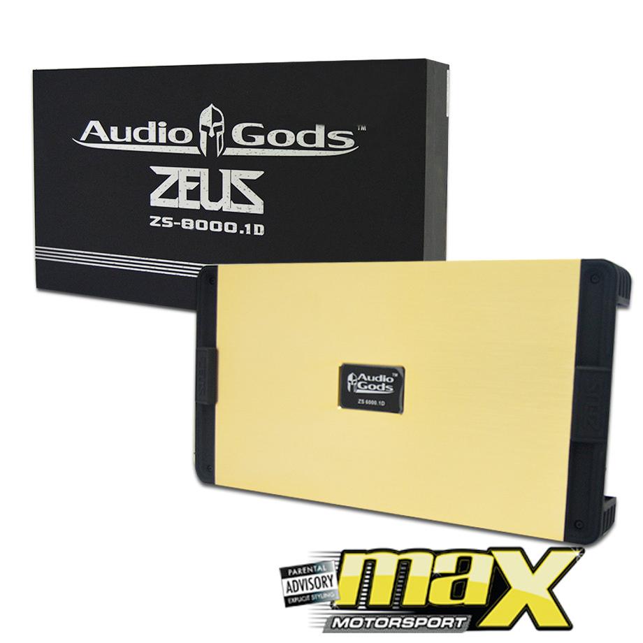 Audio Gods Zeus Series 8000W Monoblock Amplifier – Max Motorsport
