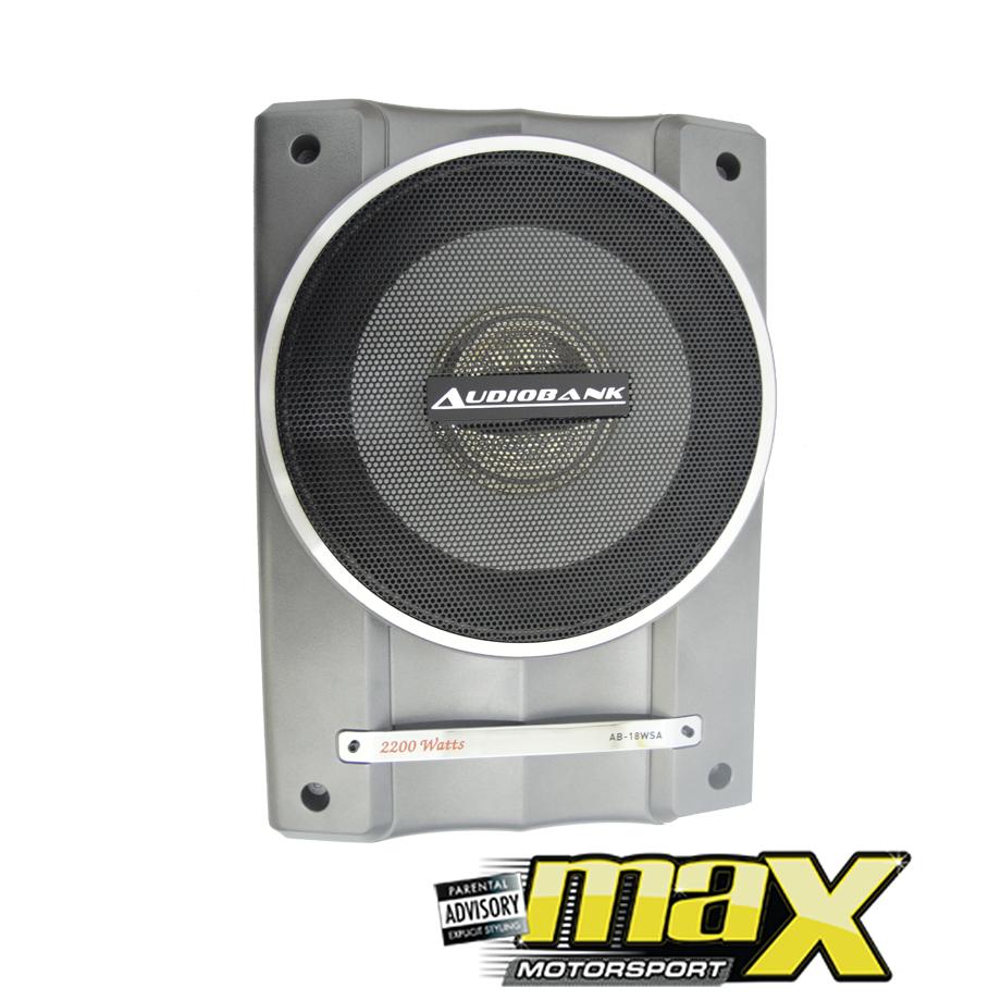Audiobank 2200W 10" Active Subwoofer – Max Motorsport