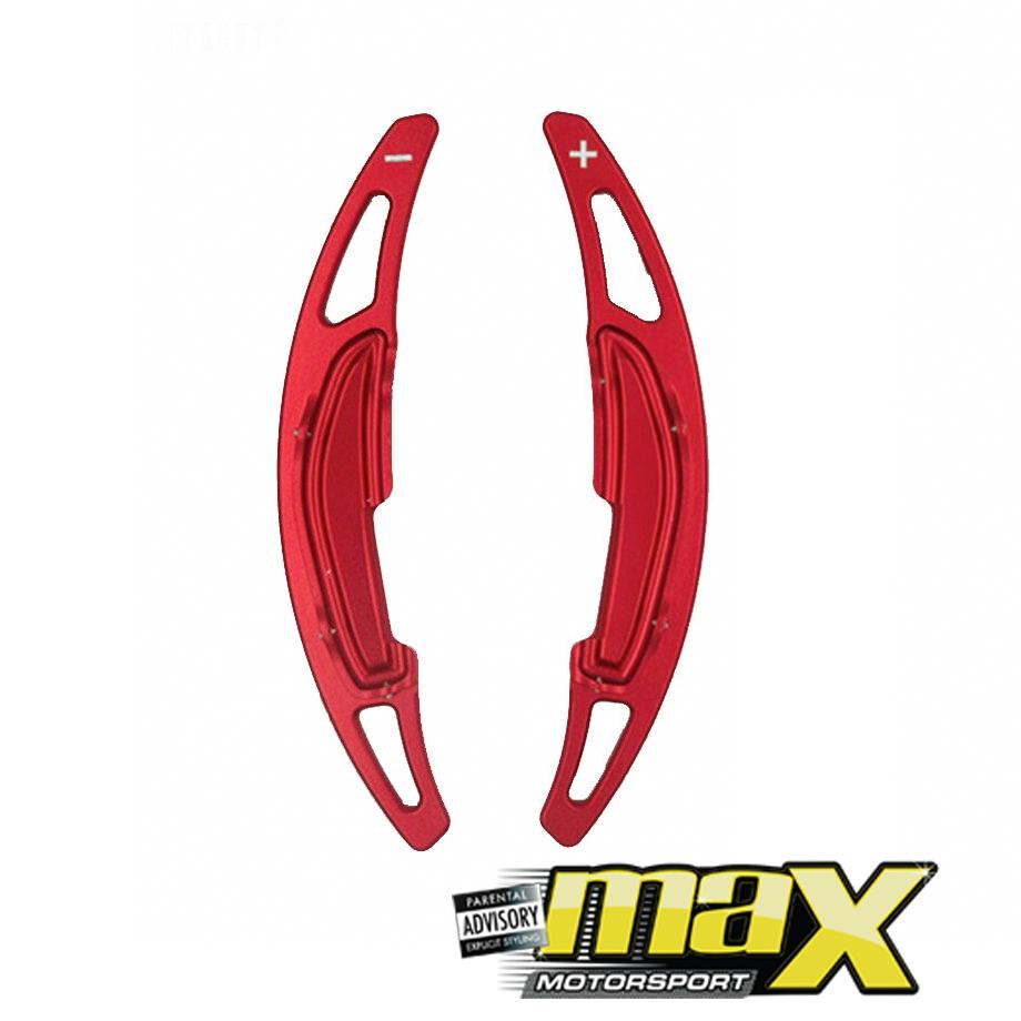 BM Aluminum Paddle Shift Extensions - Red – Max Motorsport