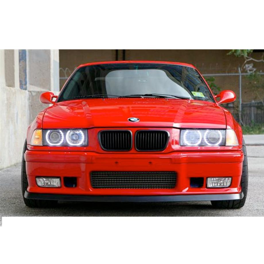 BM E36 Projector Headlights Dual Function Cotton Angel Eye Rings – Max ...