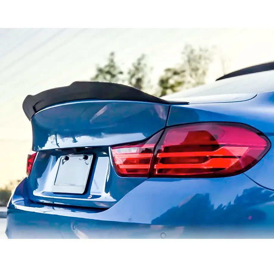BM F33 4-Series PSM Style Gloss Black Boot Spoiler (14-20) – Max Motorsport