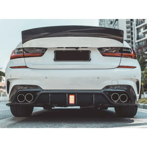 BM G20 F1 Style LED Gloss Black 3-Piece Rear Diffuser (19-On) – Max ...