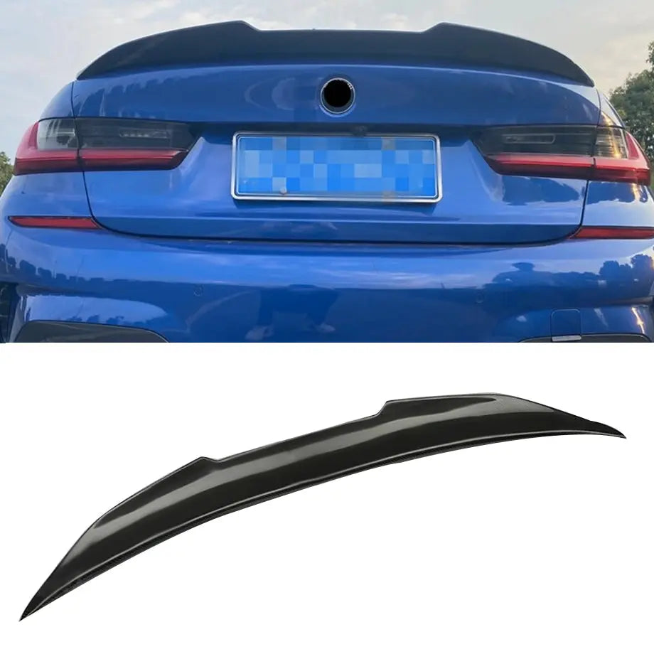 BM G20 3-Series PSM Style Gloss Black Plastic Boot Spoiler – Max Motorsport