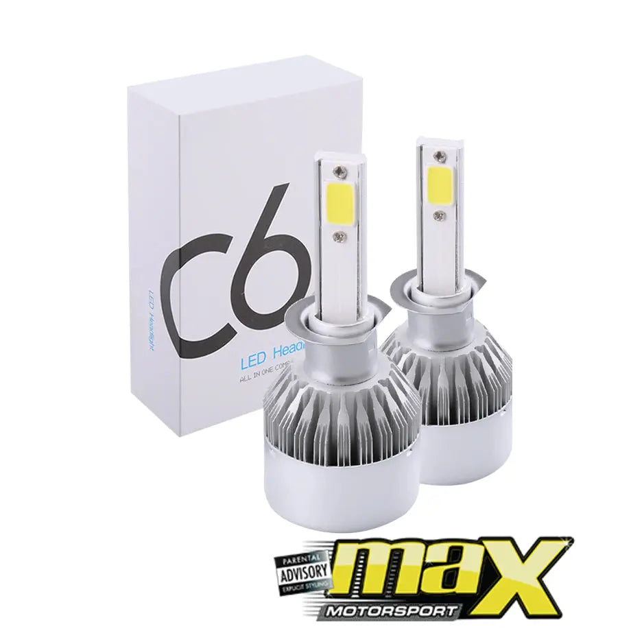 C6 LED Headlight Bulb Kit - H7 – Max Motorsport