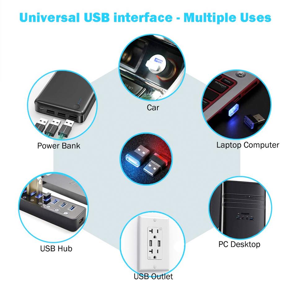 Car Interior USB Style LED Atmosphere Light – Max Motorsport