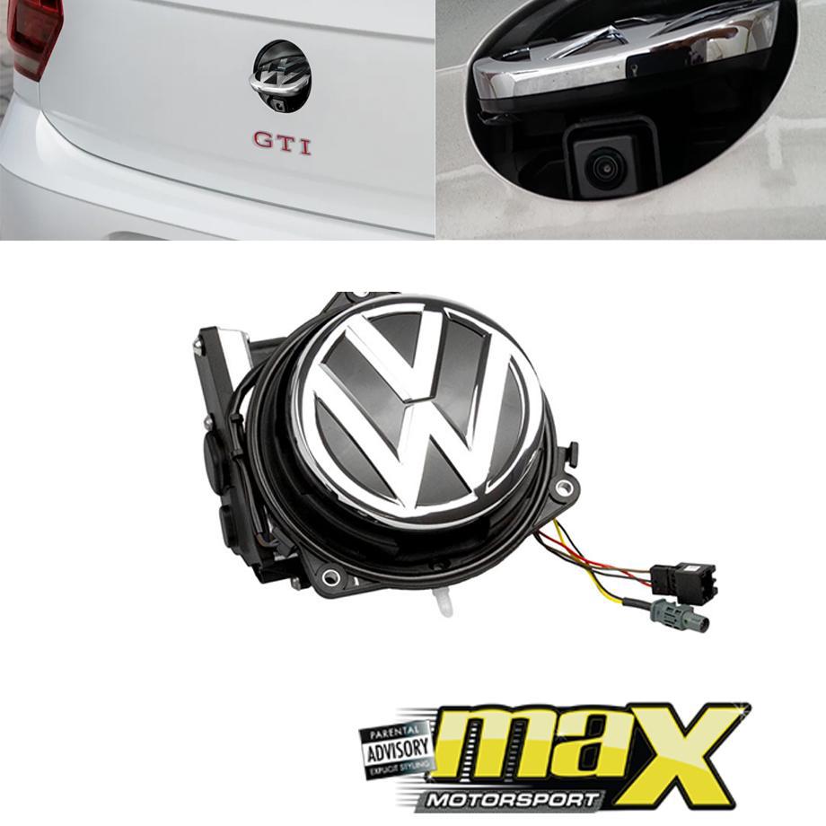 Suitable To Fit - VW Polo 8 AW Rear Emblem Reverse Camera Kit – Max ...