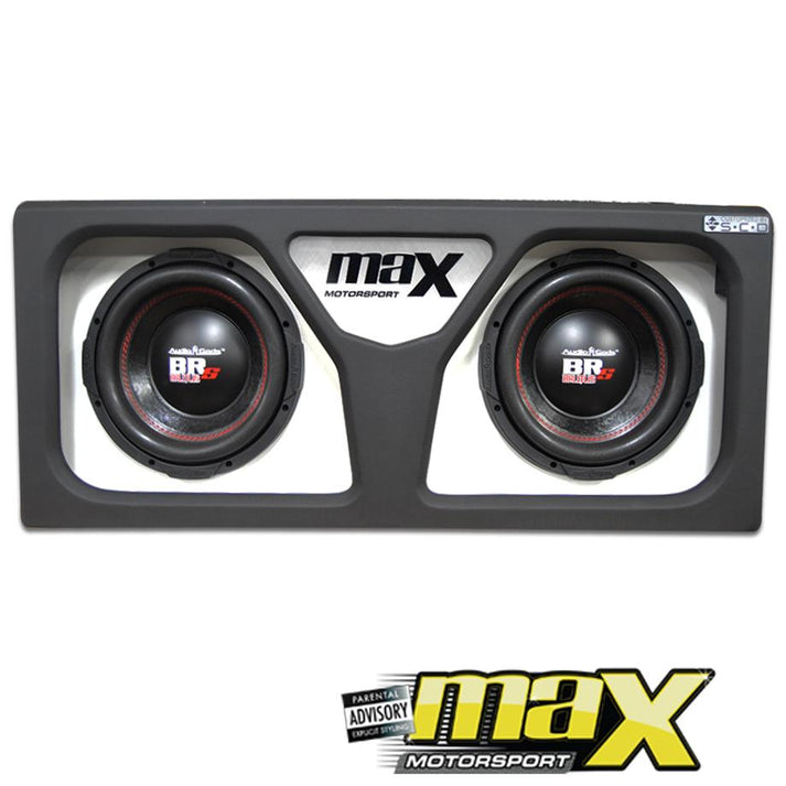 Custom 10" Twin Sub-Box Enclosure – Max Motorsport