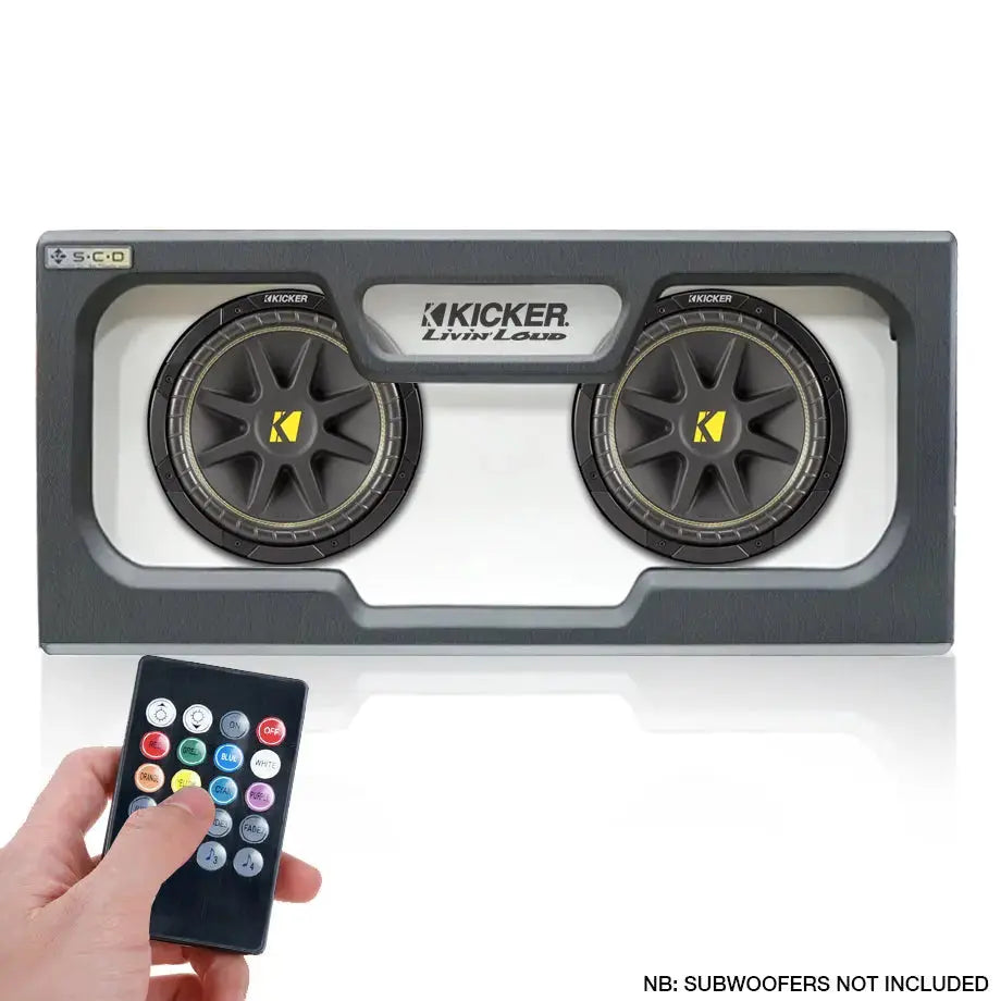 Custom 12" Twin Sub-Box Enclosure – Max Motorsport