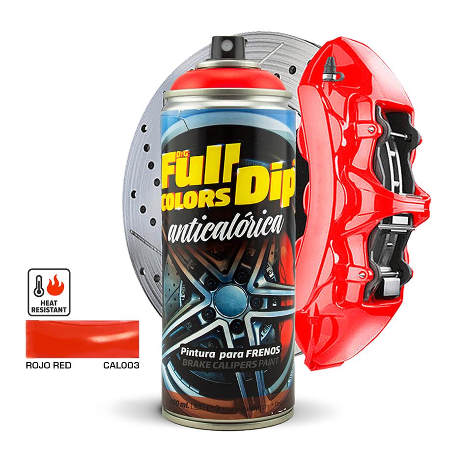 Full Dip High Heat Caliper Paint 400ml - Rojo Red – Max Motorsport
