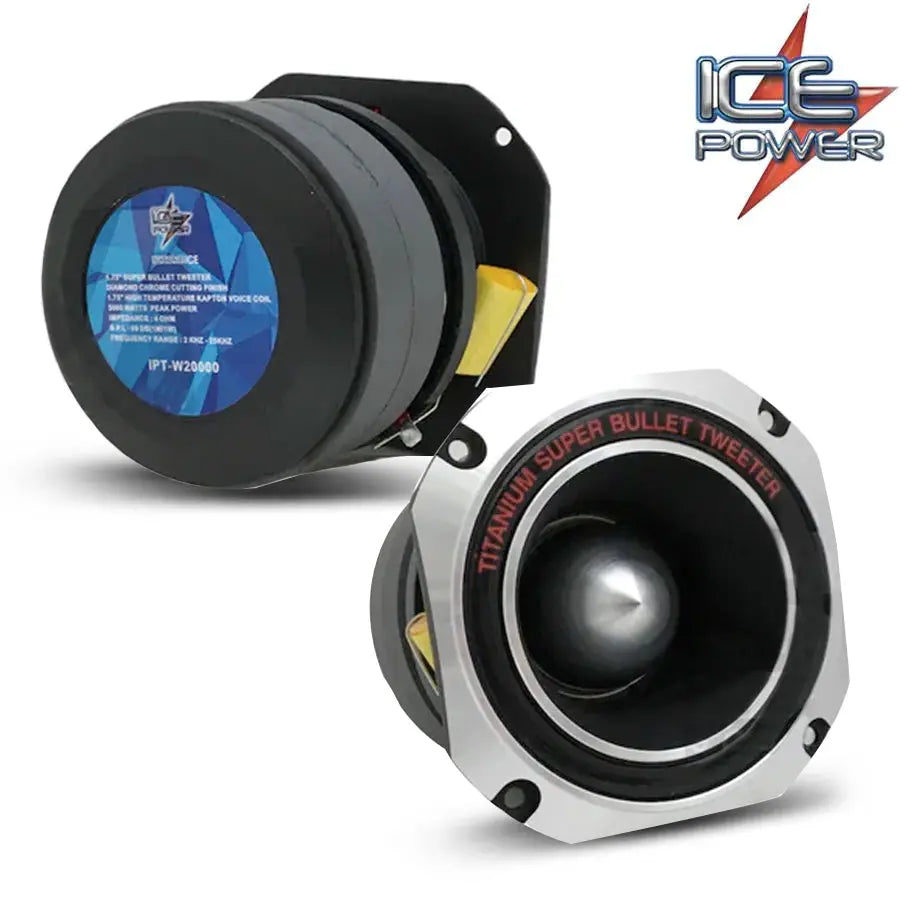 Ice Power - IPT-W20000 Super Bullet Tweeters (5000W) – Max Motorsport