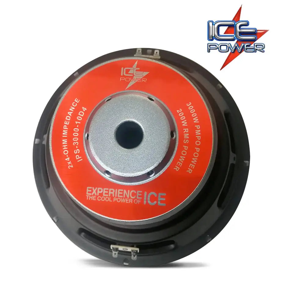 Ice Power IPS-3000-10D4 10" DVC Subwoofer (3000W) – Max Motorsport
