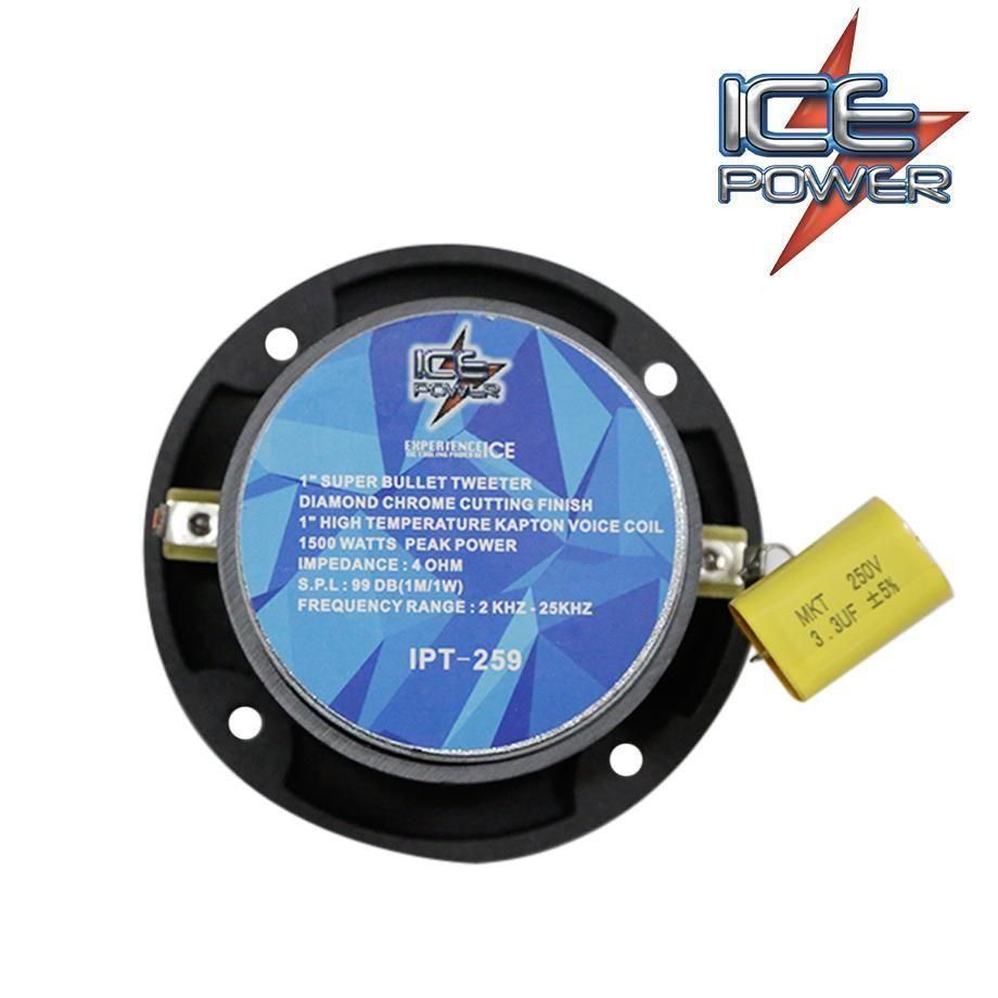 Ice Power IPT-259 Bullet Tweeter (1500W) – Max Motorsport