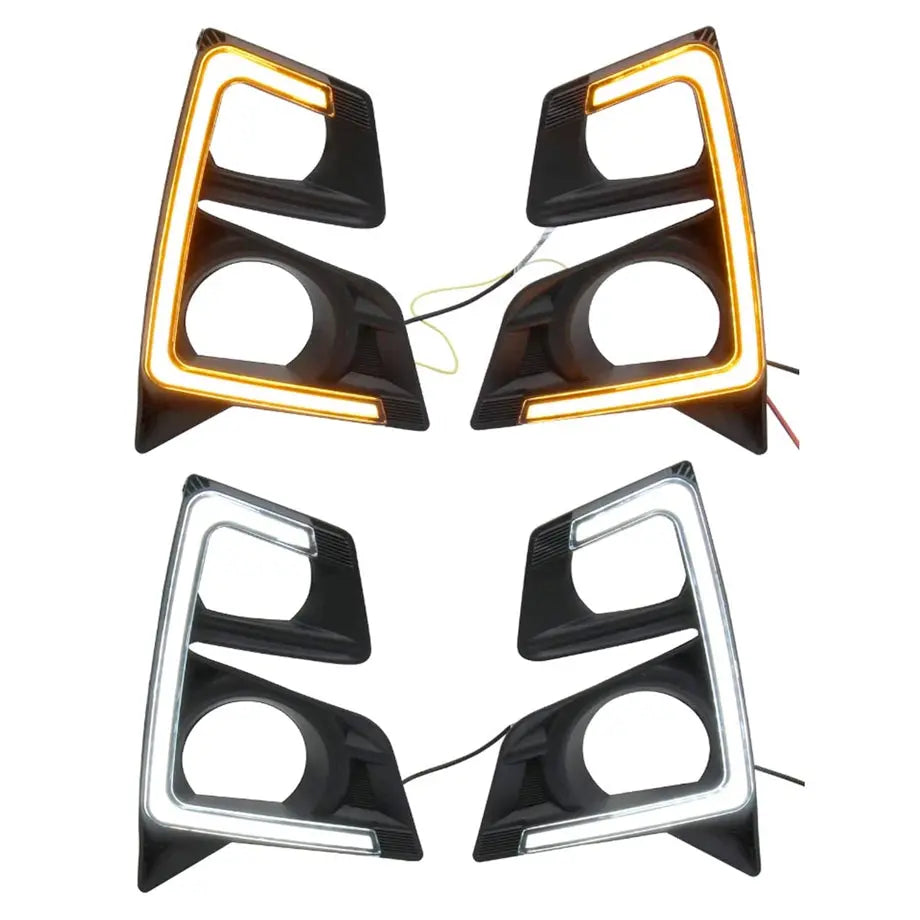 Isuzu D-Max (21-On) Dual Function DRL LED Fog Light Surrounds – Max ...