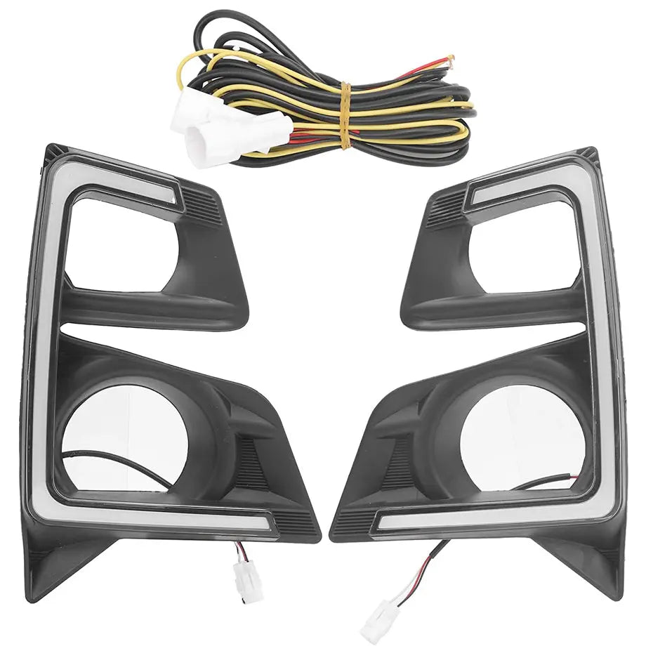 Isuzu D-Max (21-On) Dual Function DRL LED Fog Light Surrounds – Max ...