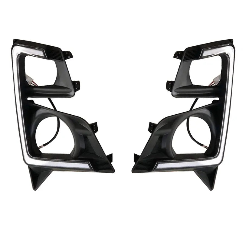 Isuzu D-Max (21-On) Dual Function DRL LED Fog Light Surrounds – Max ...