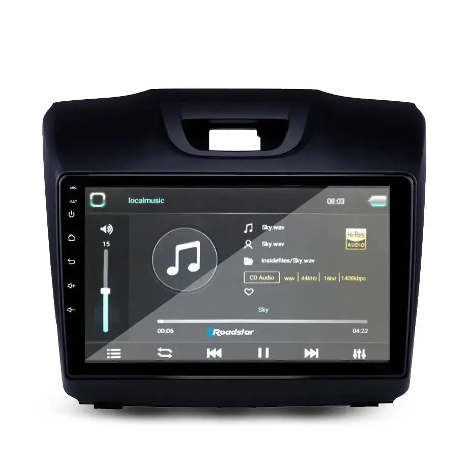 Isuzu Mu-X (15-21) - 9 Inch Roadstar Android Entertainment & GPS Syste ...