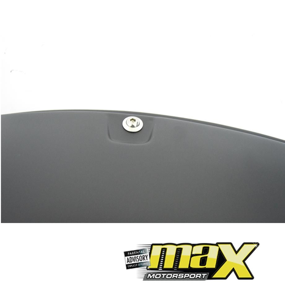 Isuzu Mu-X (17-On) Plastic Smooth Studded Wheel Arches – Max Motorsport