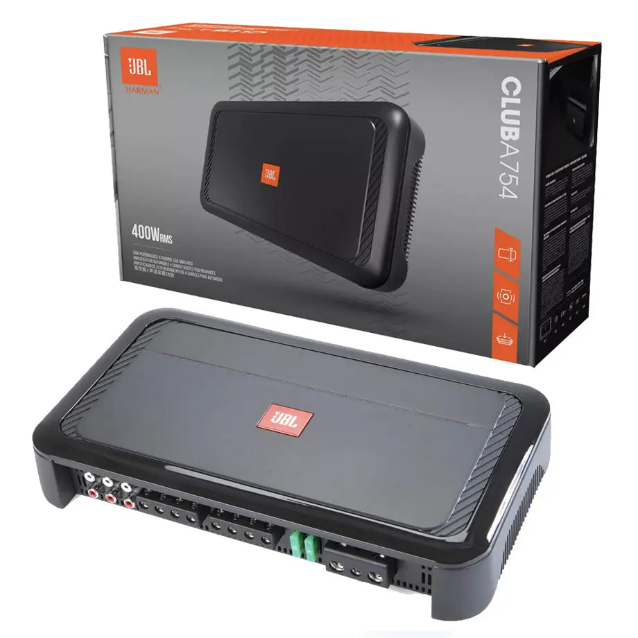 JBL Club Series A754 4-Channel Amplifier 70W RMS x 4 – Max Motorsport