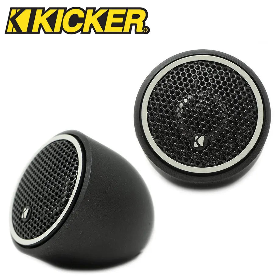 Kicker CS Series Dome Tweeters (100W) – Max Motorsport