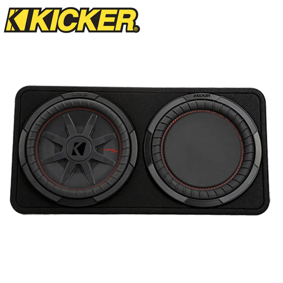 Kicker Comp RT Series 12" Slim Loaded Subwoofer Enclosure (1000W) – Max ...
