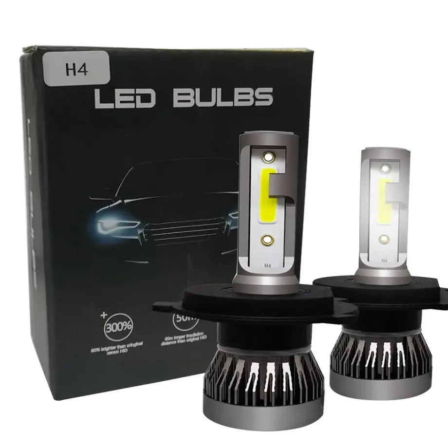 M6 Compact Mini LED Bulb Kit - H4 – Max Motorsport