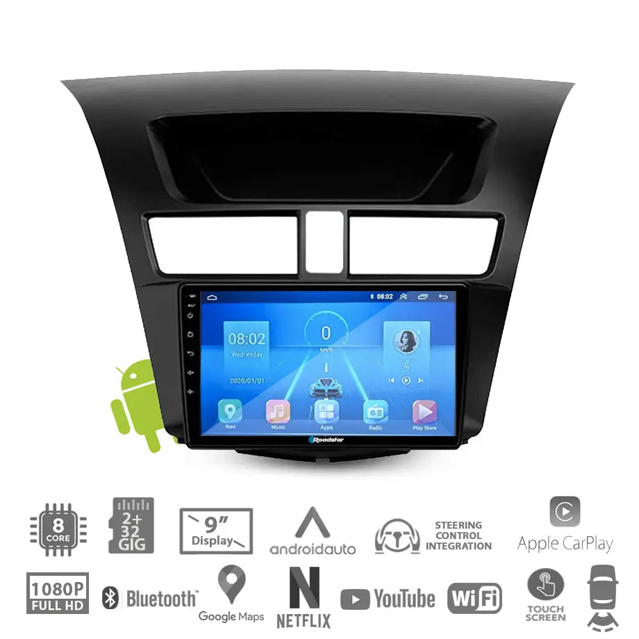 Mazda BT-50 (12-18) - 9 Inch Roadstar Android Entertainment & GPS Syst ...