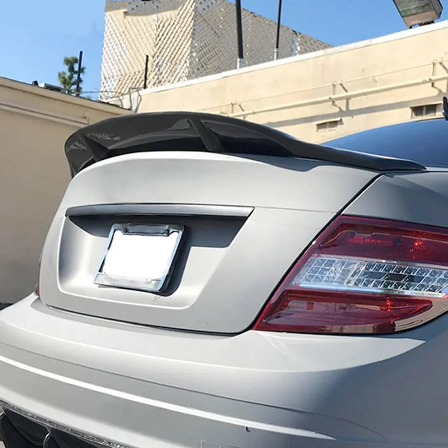 Merc W204 Ducktail Style Gloss Black Plastic Boot Spoiler (08-14) – Max ...