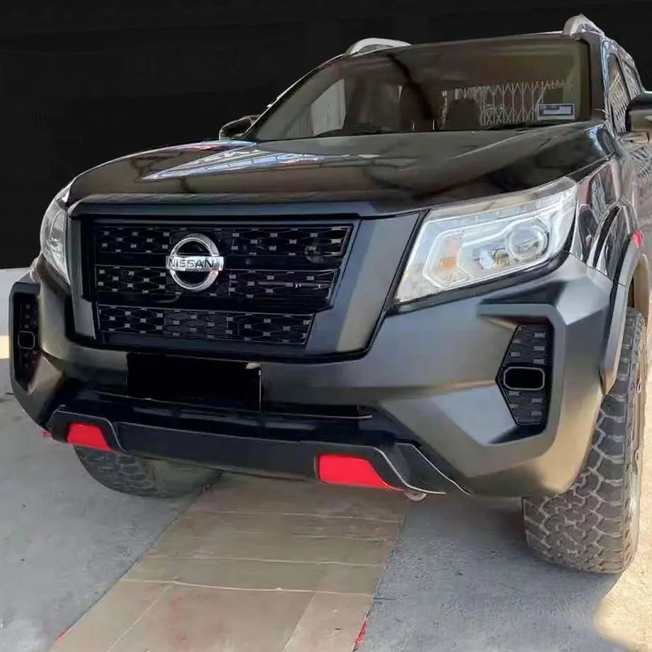 Nissan Navara Pro-4X Style Front Bumper Upgrade Kit - To Fit Nissan Na ...