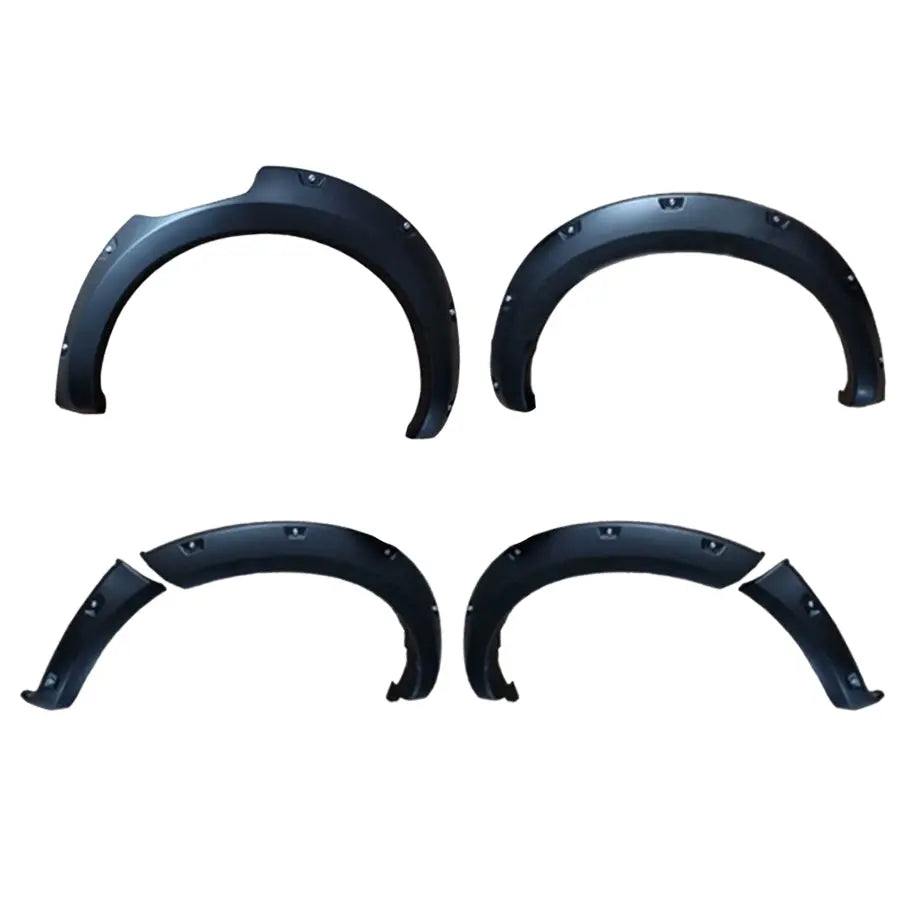 Nissan Navara NP300 (2021-On) Smooth Studded Wheel Arch Kit (9 Inch ...