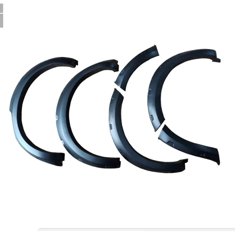 Nissan Navara NP300 (2021-On) Smooth Studded Wheel Arch Kit (9 Inch ...