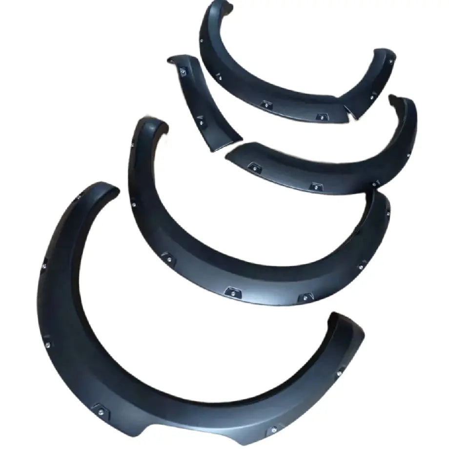 Nissan Navara NP300 (2021-On) Smooth Studded Wheel Arch Kit (9 Inch ...