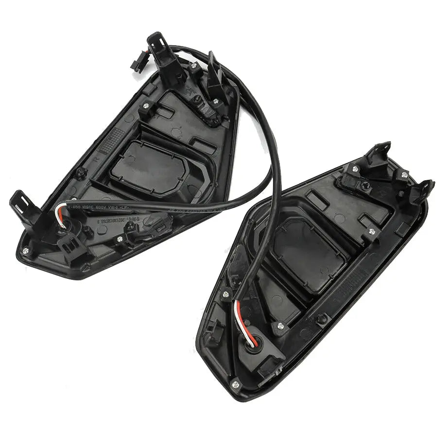 Nissan Navara NP300 (21-On) Dual Function DRL LED Fog Light Surrounds ...