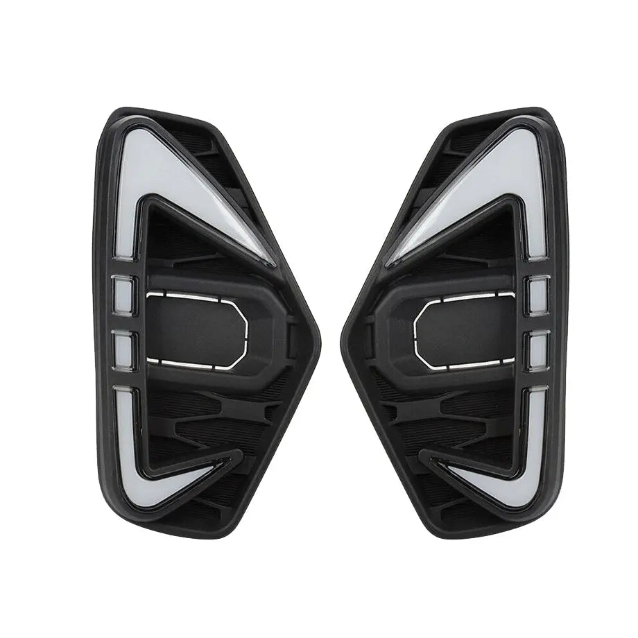 Nissan Navara NP300 (21-On) Dual Function DRL LED Fog Light Surrounds ...