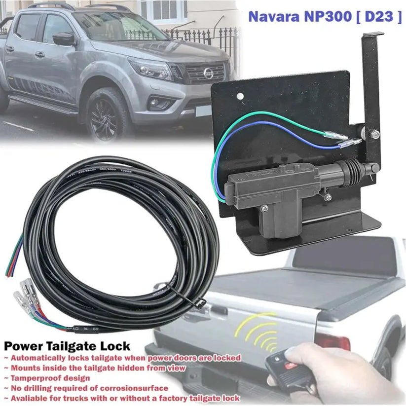 Nissan Navara (21-On) Powered Tailgate Lock Kits – Max Motorsport