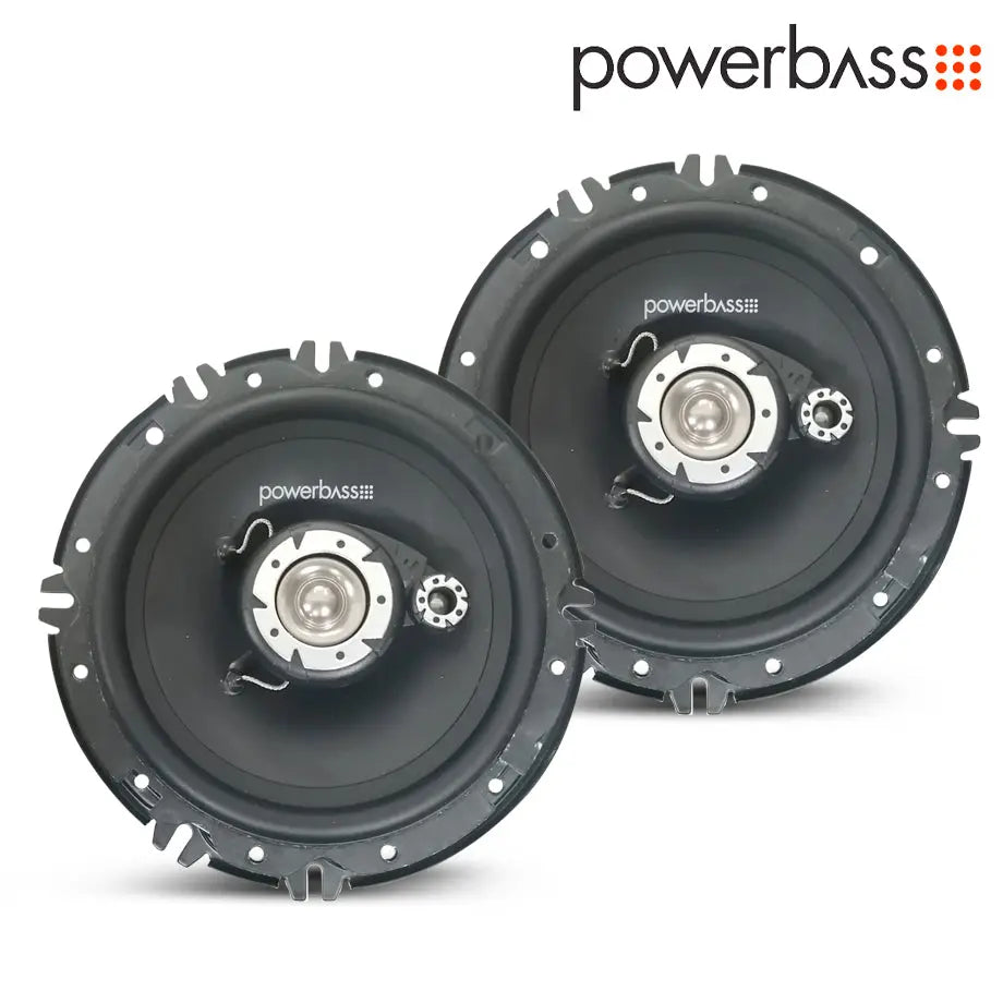 Powerbass PB653 - 6.5" 3-Way Coaxial Speaker (450W) – Max Motorsport