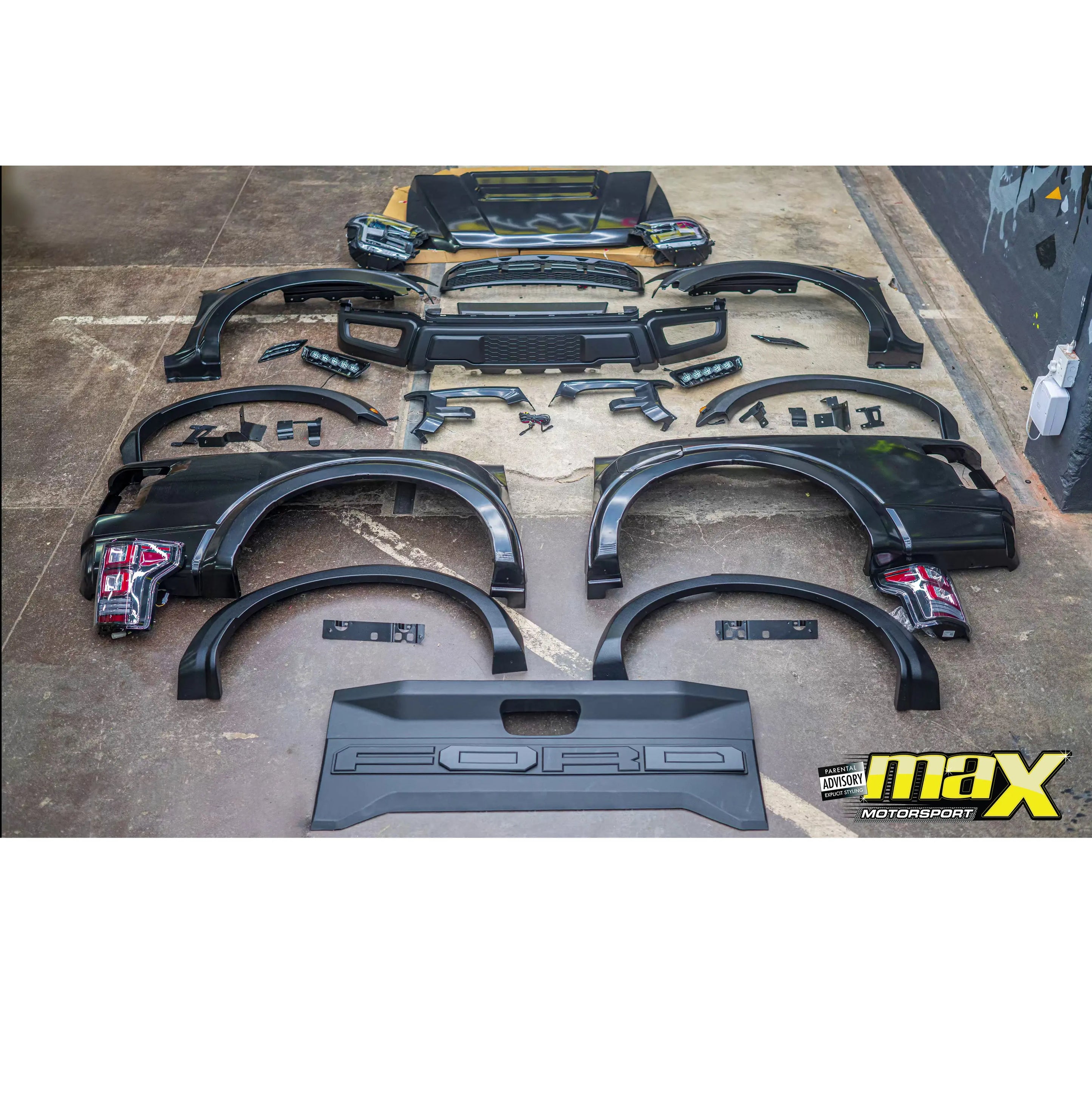Ranger Raptor F150 Style Upgrade Conversion Body Kit - To Fit Ranger T ...